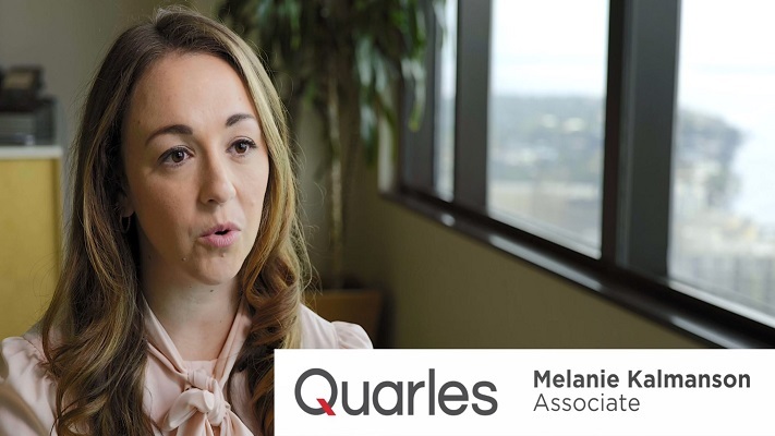 Melanie Kalmanson on Pro Bono Service: Quarles Law Firm, Attorneys, Lawyers