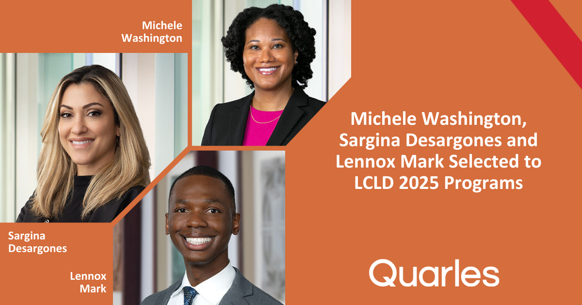Michele Washington, Sargina Desargones and Lennox Mark Selected to LCLD ...