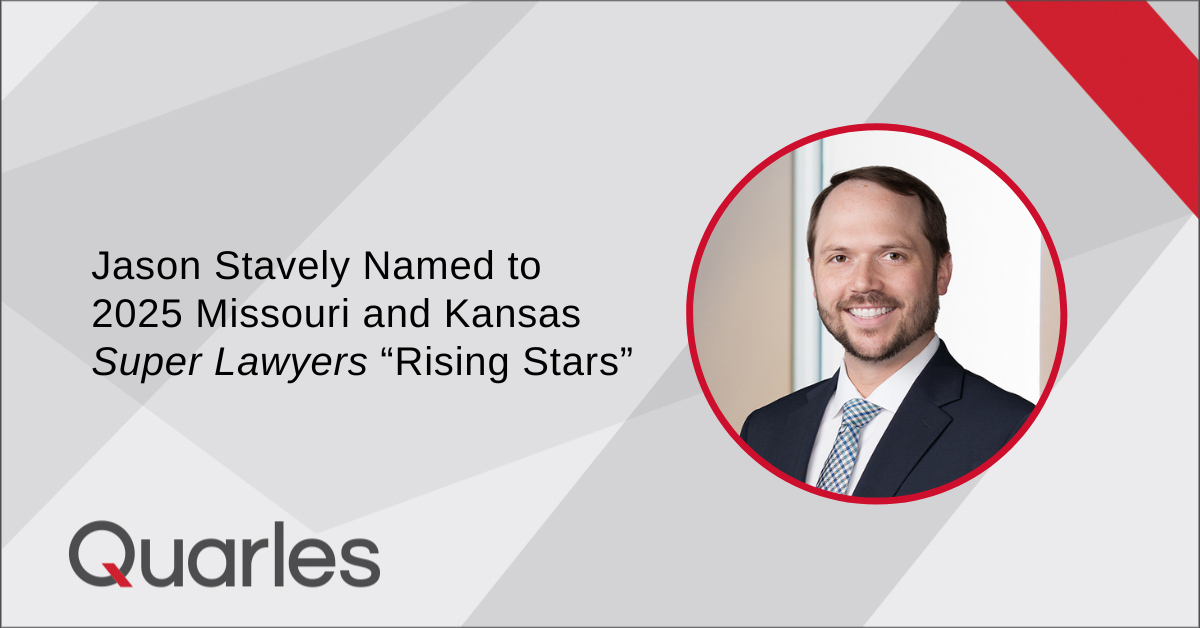 Jason Stavely Named to 2025 Missouri and Kansas Super Lawyers “Rising ...